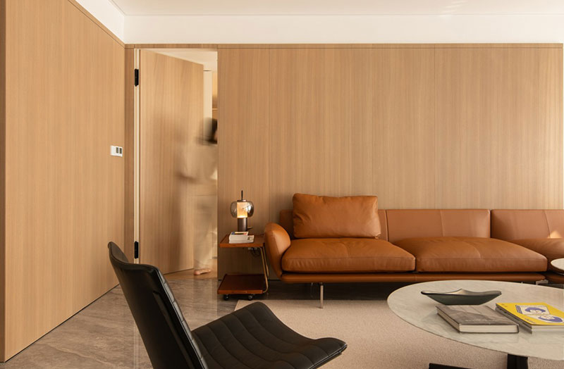 柏宝曼极简轻奢定制可丽芙门板LR22 SABLE