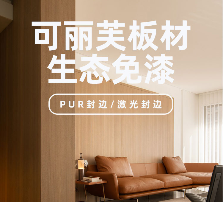 柏宝曼极简轻奢定制可丽芙门板LR22 SABLE